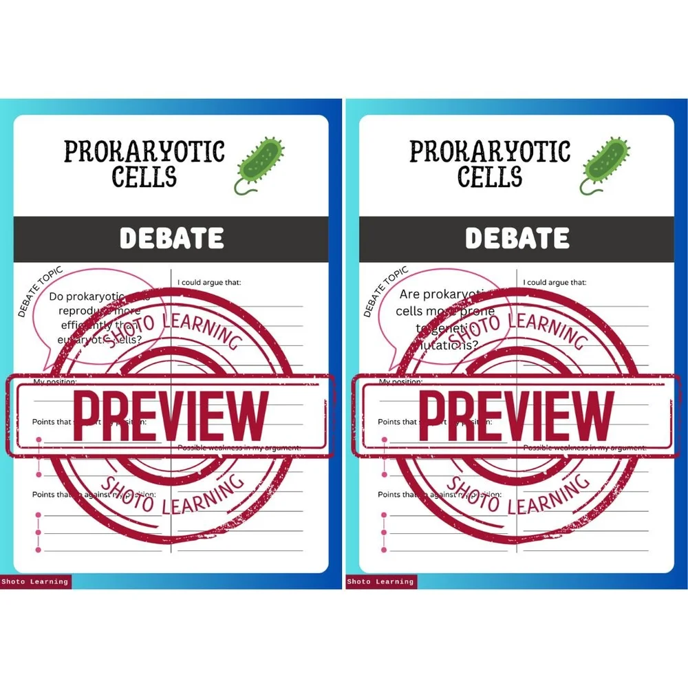 Prokaryotic Cells Essentials Bundle: Master Cell Biology