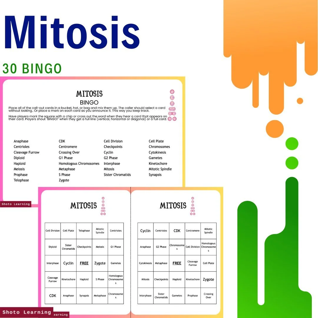 Plant Cell Mitosis Cut and Paste Activity for Hands-On Learning