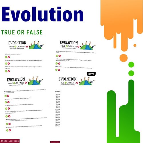 Theory of Evolution Poster: Explore Life’s Remarkable Journey