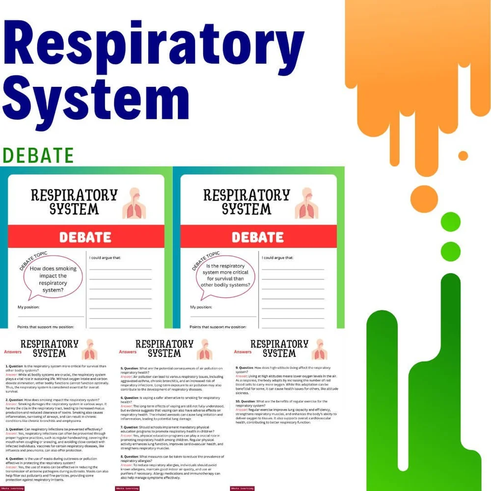 Respiratory System Word Scramble | Fun Learning