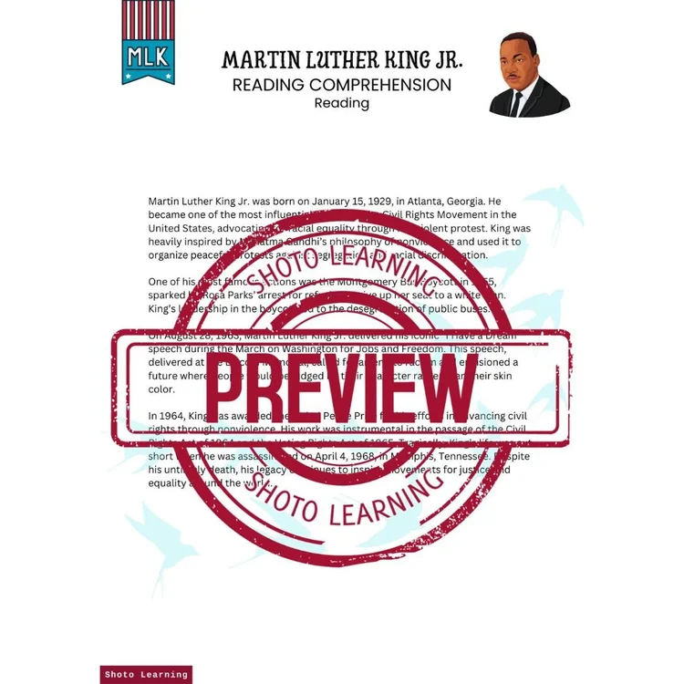 Martin Luther King Jr. 45-Minute Test – Full Assessment