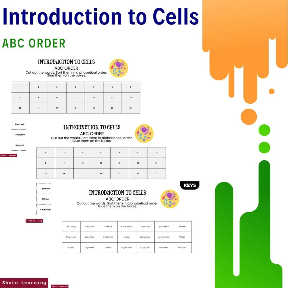 Cell Explorer Word Search Puzzle – Discover the World of Cells!