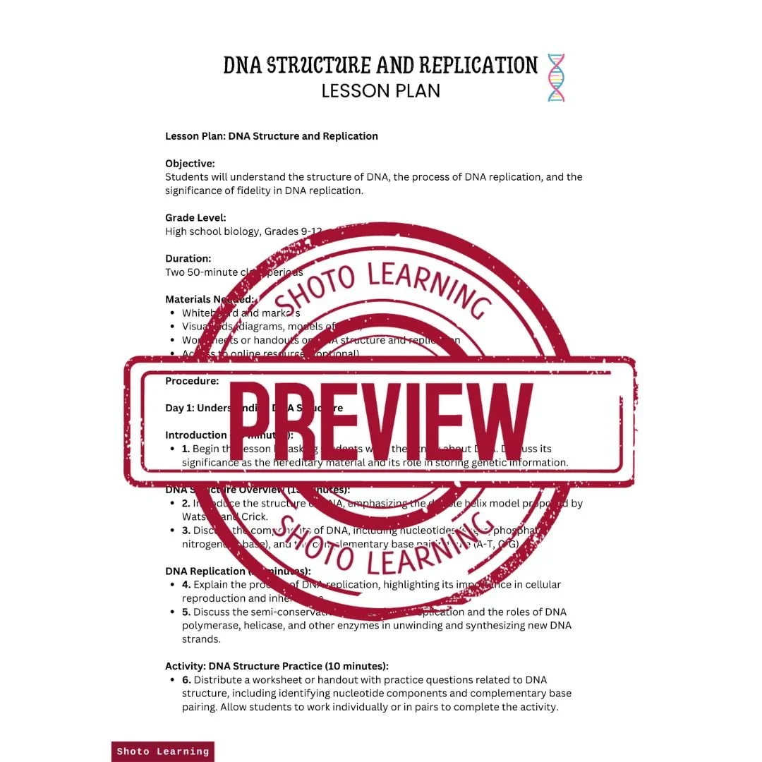 DNA Structure Worksheet: Engaging Exercises with Answers