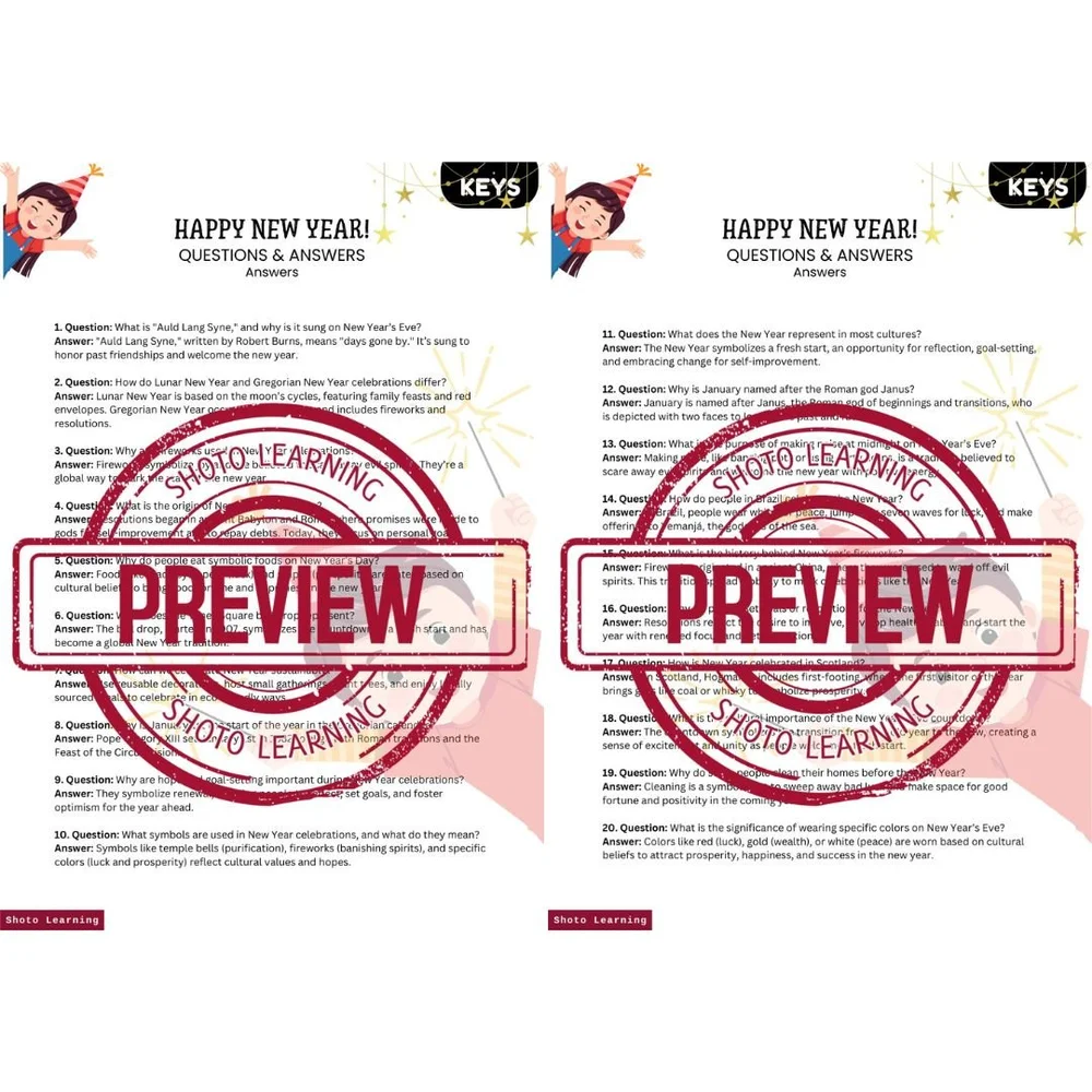 Fun New Year Missing Letter Worksheets – Perfect for Kids!