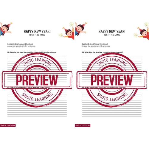 Fun New Year Missing Letter Worksheets – Perfect for Kids!