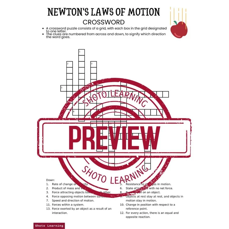 Free Newton's Laws of Motion Poster Set - Educational & Fun