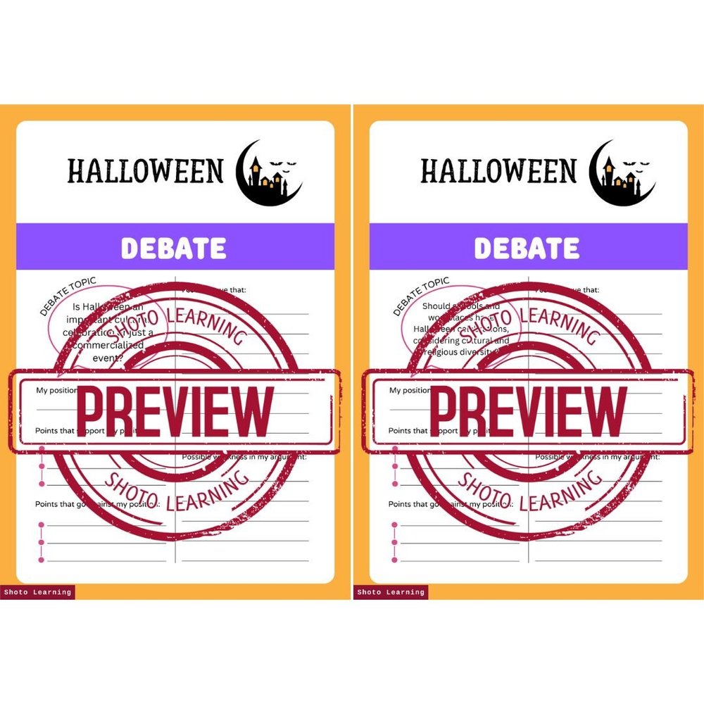 Spooky Halloween Activities Bundle for Kids | Shoto Learning