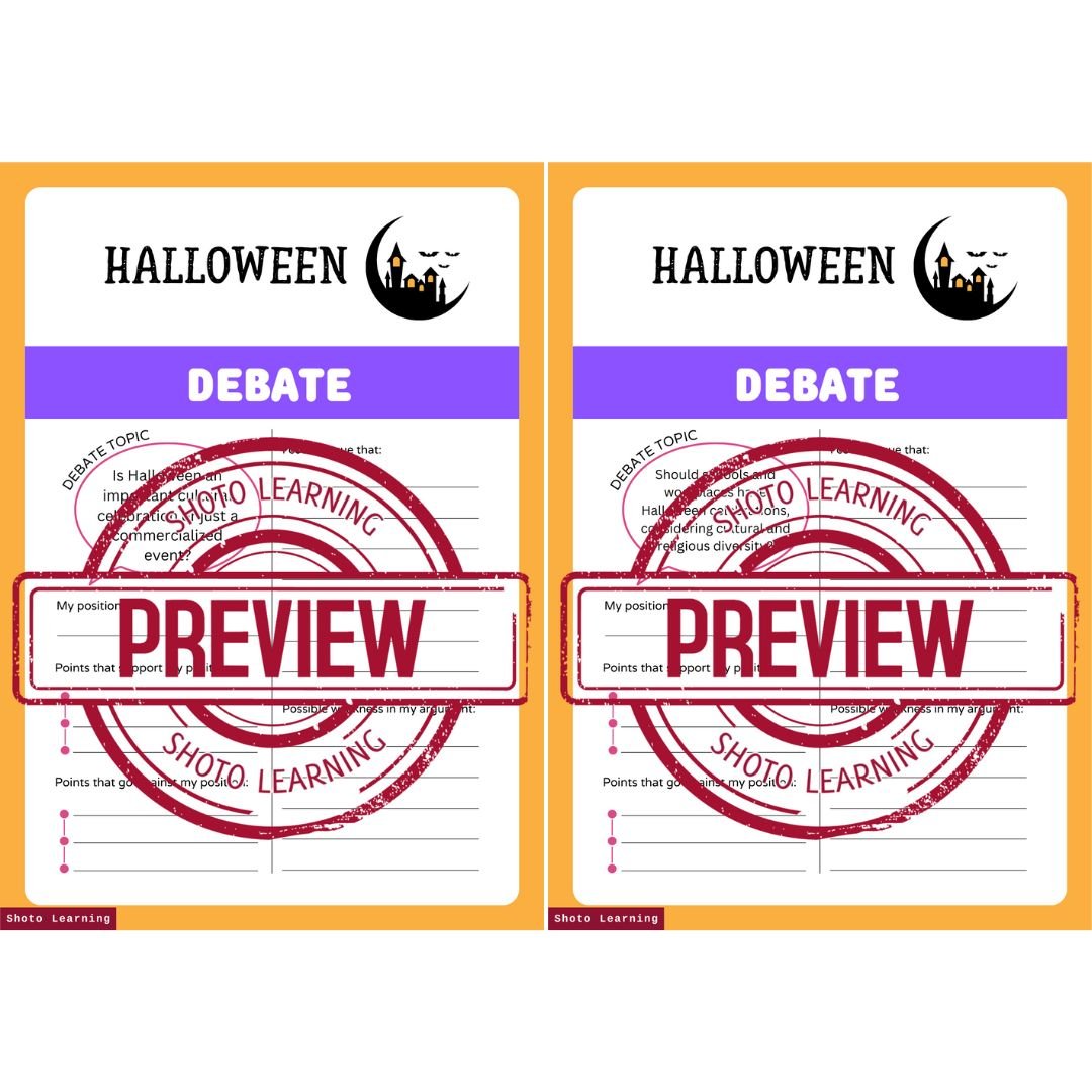 Spooky Halloween Activities Bundle for Kids | Shoto Learning