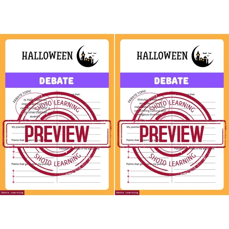 Spooky Halloween Activities Bundle for Kids | Shoto Learning