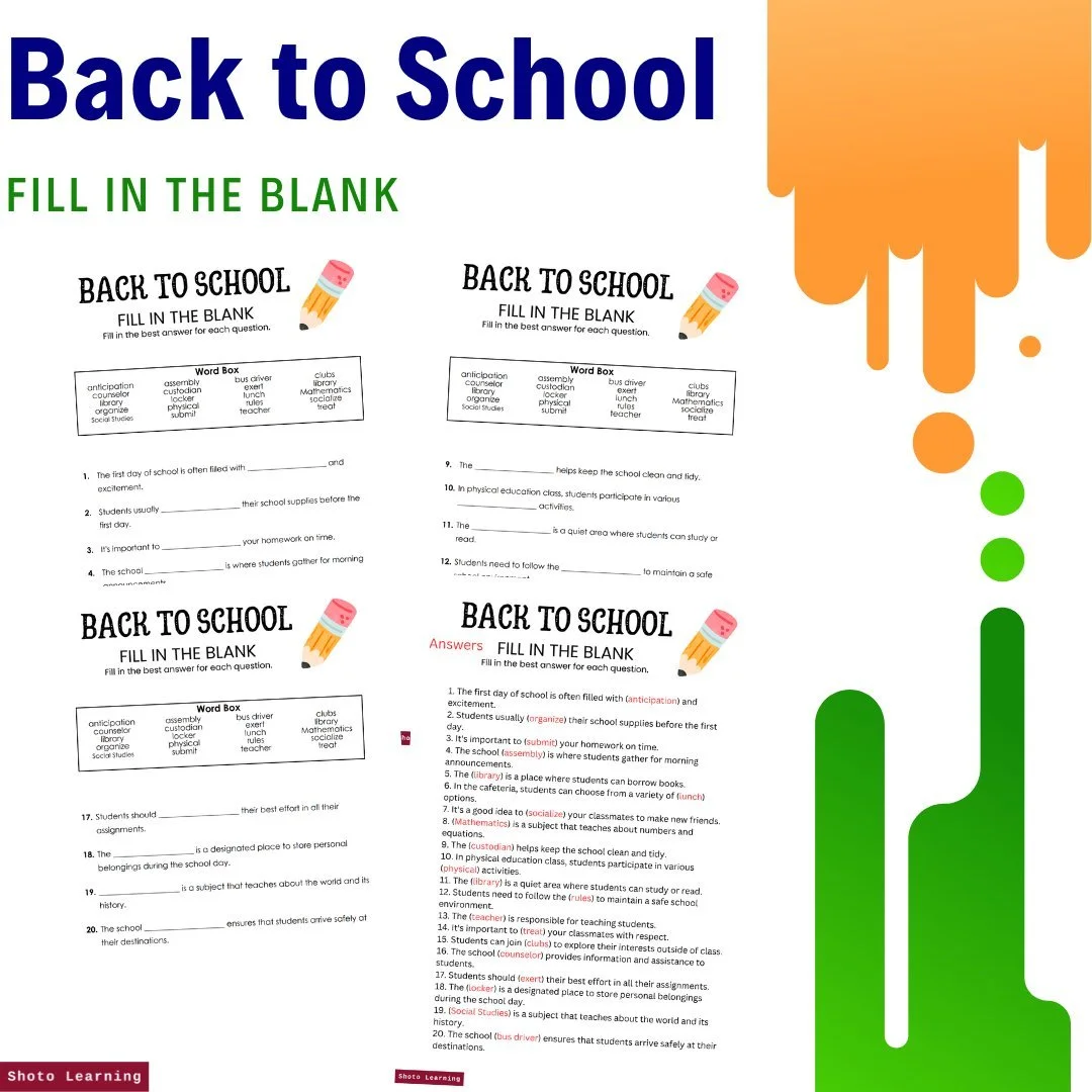 Free Back to School Word Search | Printable Puzzle