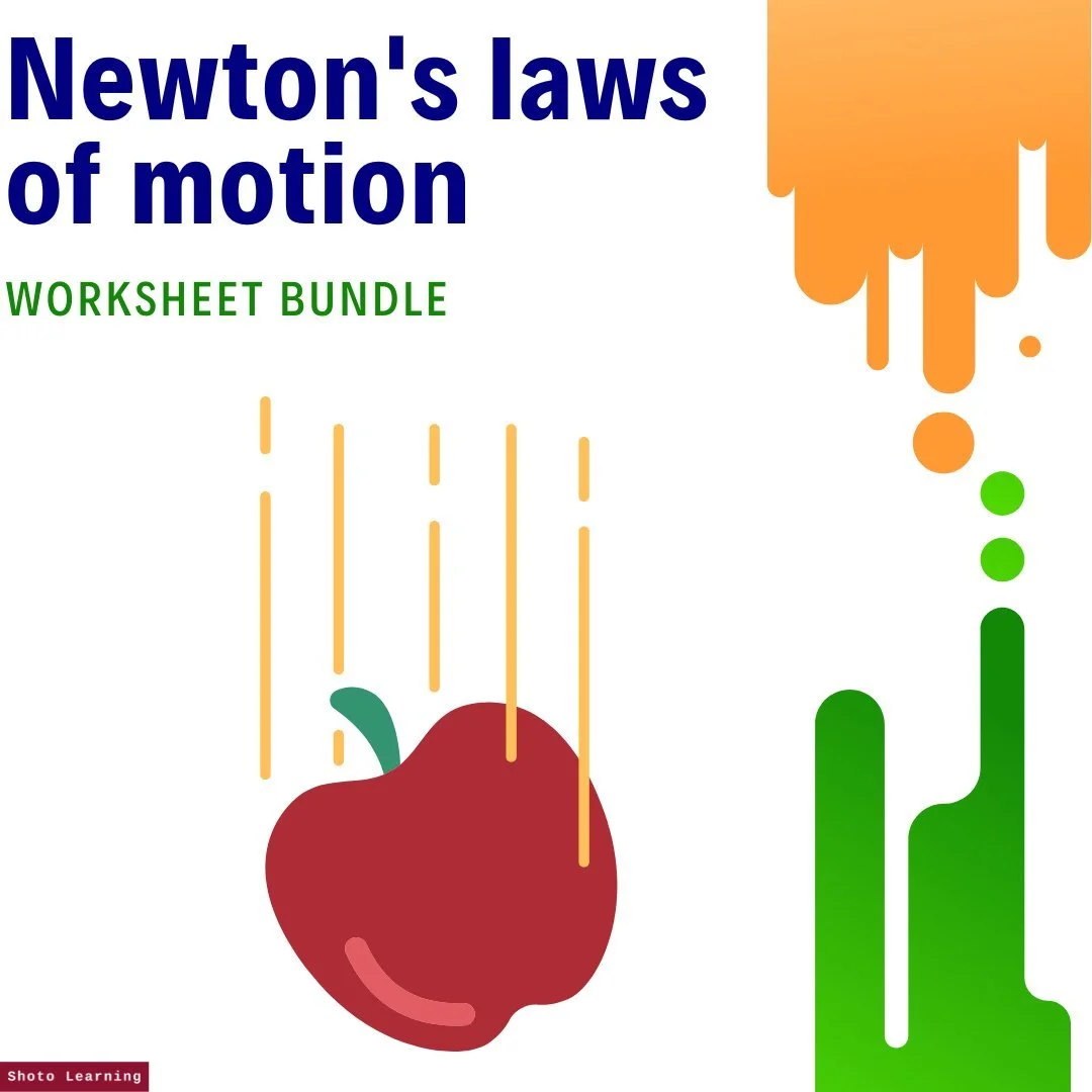 Free Newton's Laws of Motion Poster Set - Educational & Fun