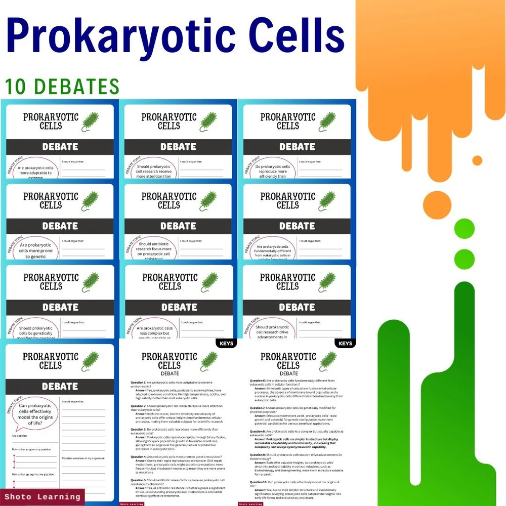 Prokaryotic Cells Essentials Bundle: Master Cell Biology