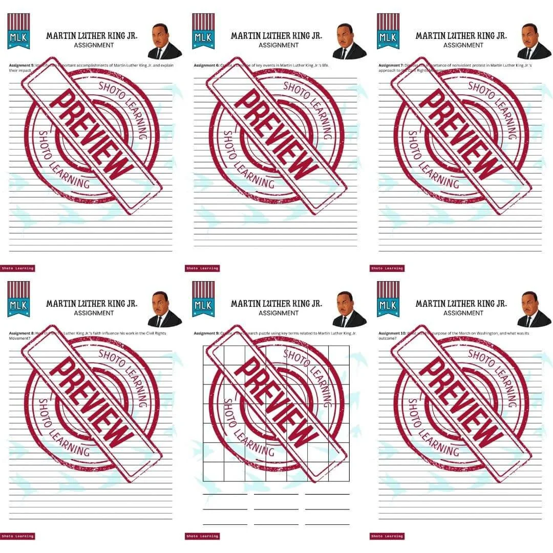 Martin Luther King Jr. 45-Minute Test – Full Assessment