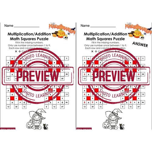 Spooky Halloween Activities Bundle for Kids | Shoto Learning