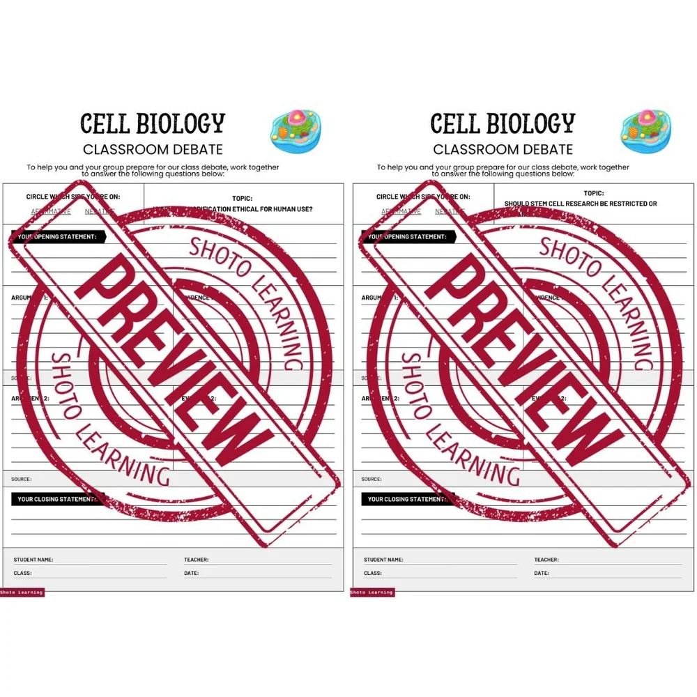 Cell Biology Word Search | Fun Science Puzzles for All Ages