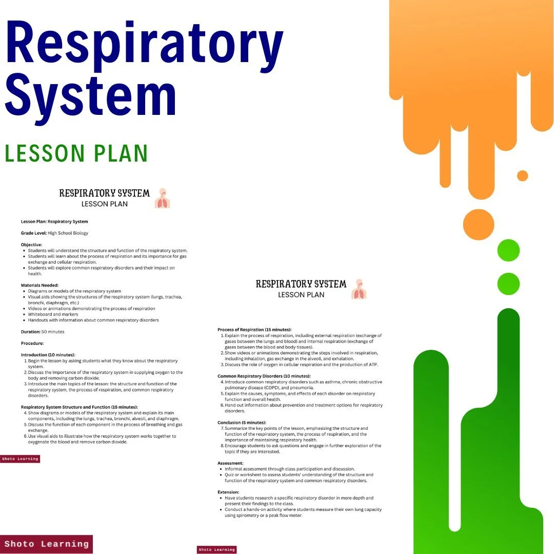 Respiratory System Diagram: Fill in the Blanks and Learn