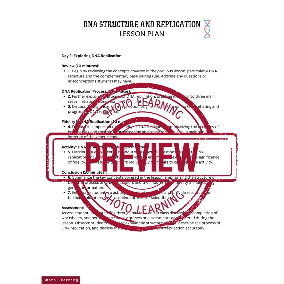 DNA Structure Worksheet: Engaging Exercises with Answers