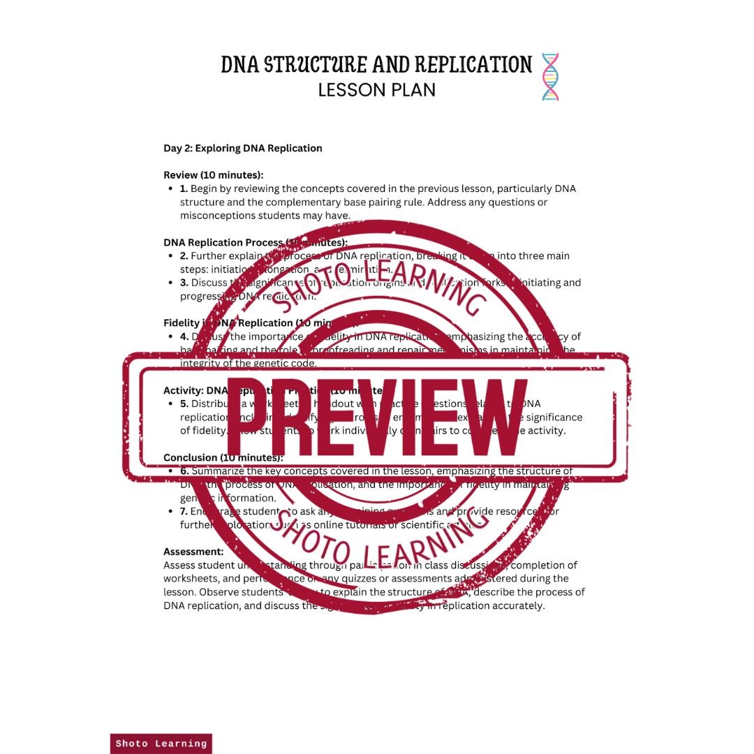 DNA Structure Worksheet: Engaging Exercises with Answers