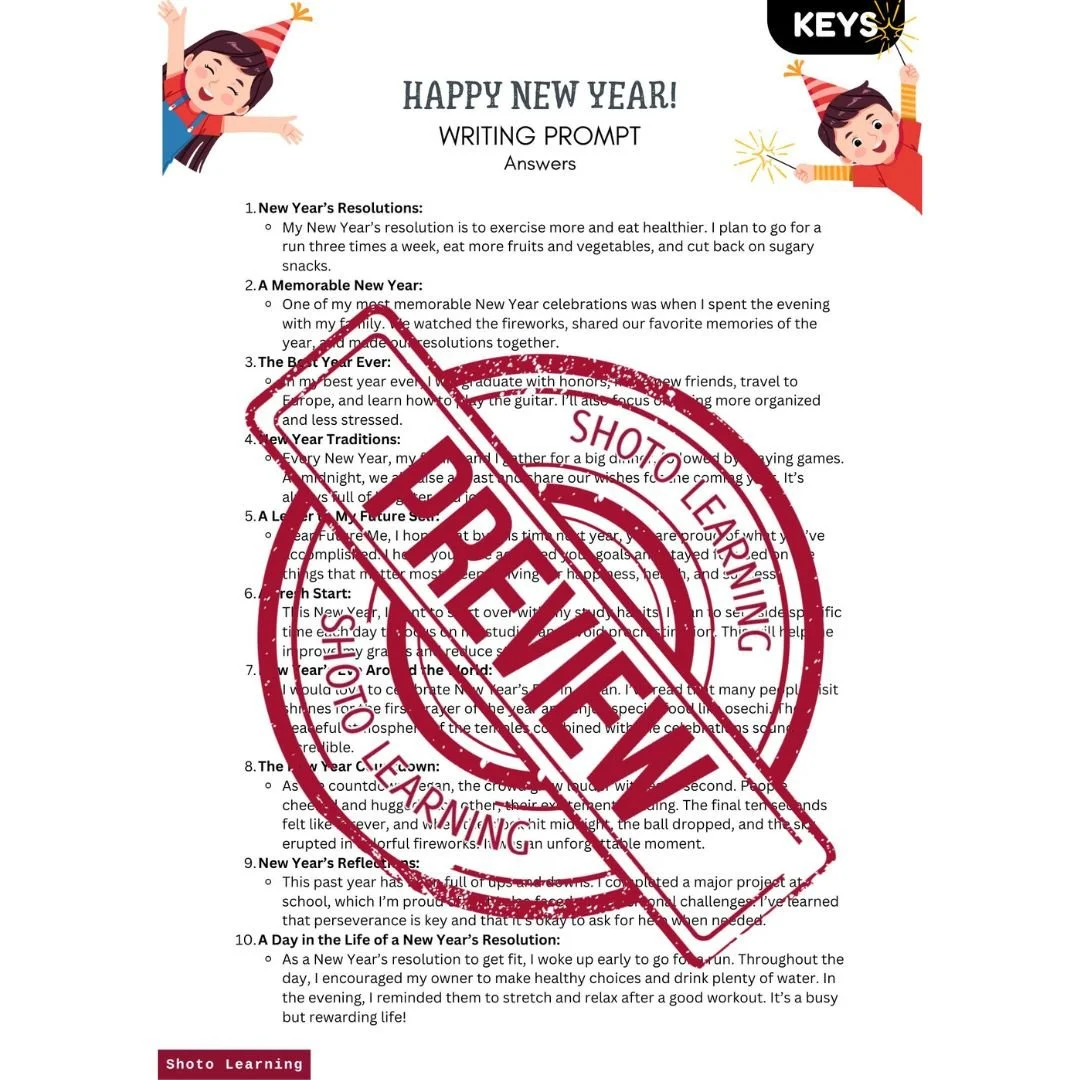 Fun New Year Missing Letter Worksheets – Perfect for Kids!