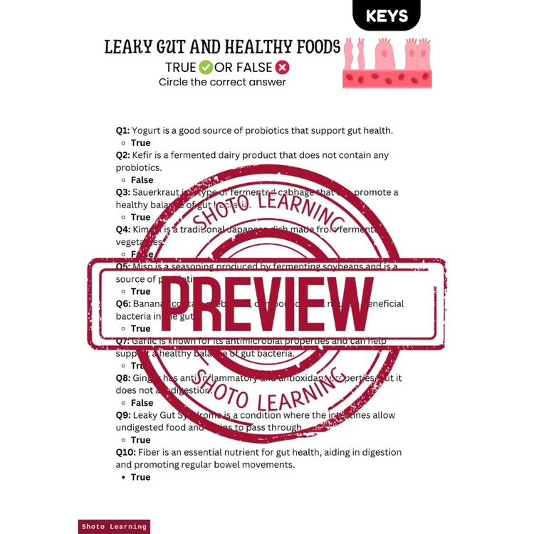 Gut Health Quiz: Revitalize Your Gut with 20 Questions & Answers