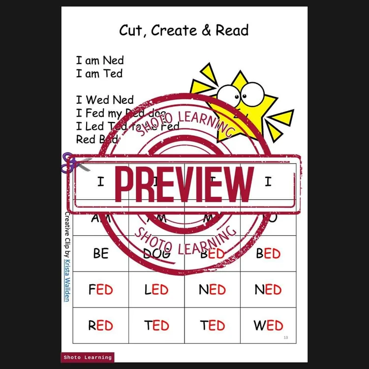 IN Word Family CVC Blend Worksheets: Fun Activities for 3 & 4 Letter Words
