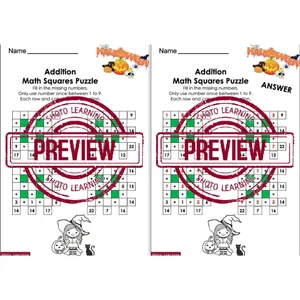 Halloween Math Puzzles: Division & Addition Fun