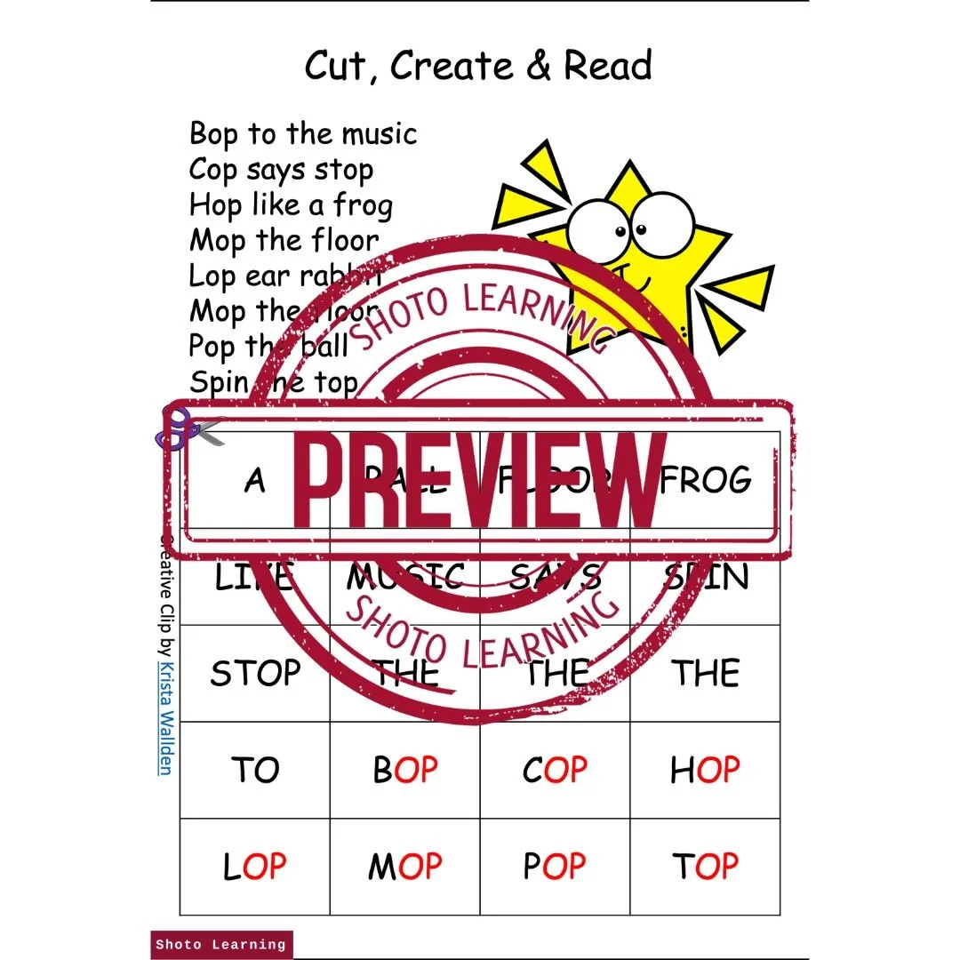 Interactive AM Word Family CVC Worksheets for Early Learners
