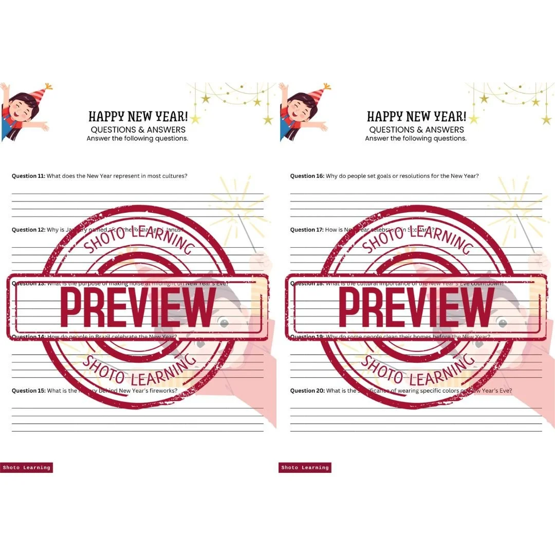 New Year PowerPoint & Speech Bundle for Classroom & Events