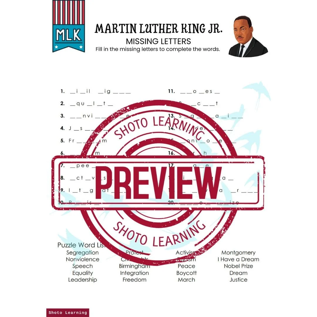 Martin Luther King Jr. 45-Minute Test – Full Assessment