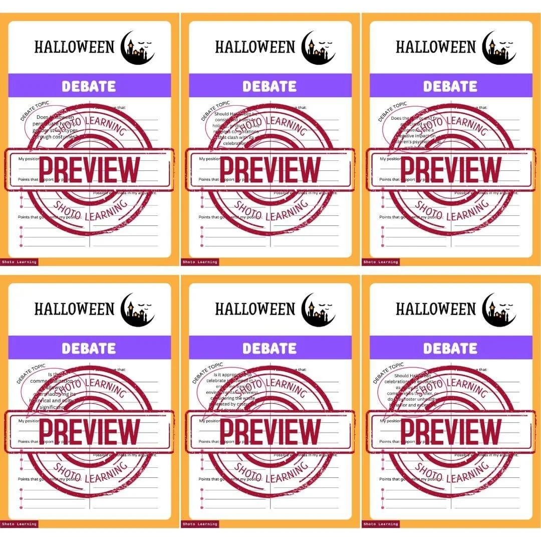 Spooky Halloween Activities Bundle for Kids | Shoto Learning