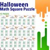 Halloween Math Puzzles: Division & Addition Fun