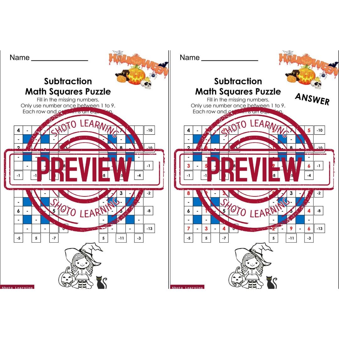 Halloween Addition Puzzle: Fun Math Worksheet