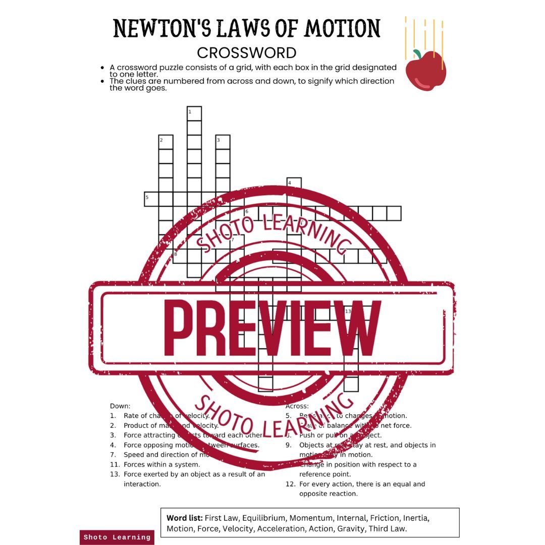 Free Newton's Laws of Motion Poster Set - Educational & Fun