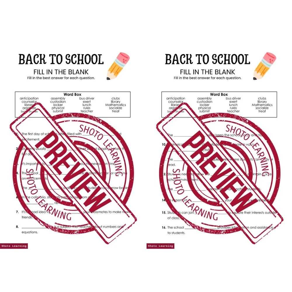 Free Back to School Maze | Printable Activity for Kids