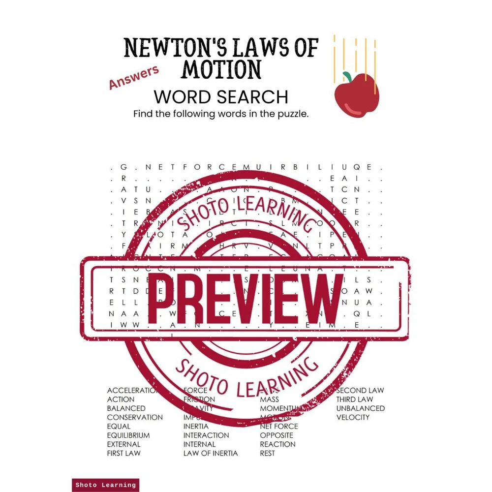 Free Newton's Laws of Motion Poster Set - Educational & Fun