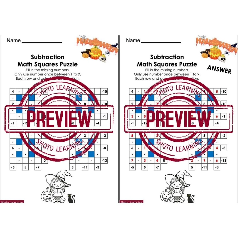 Halloween Addition Puzzle: Fun Math Worksheet