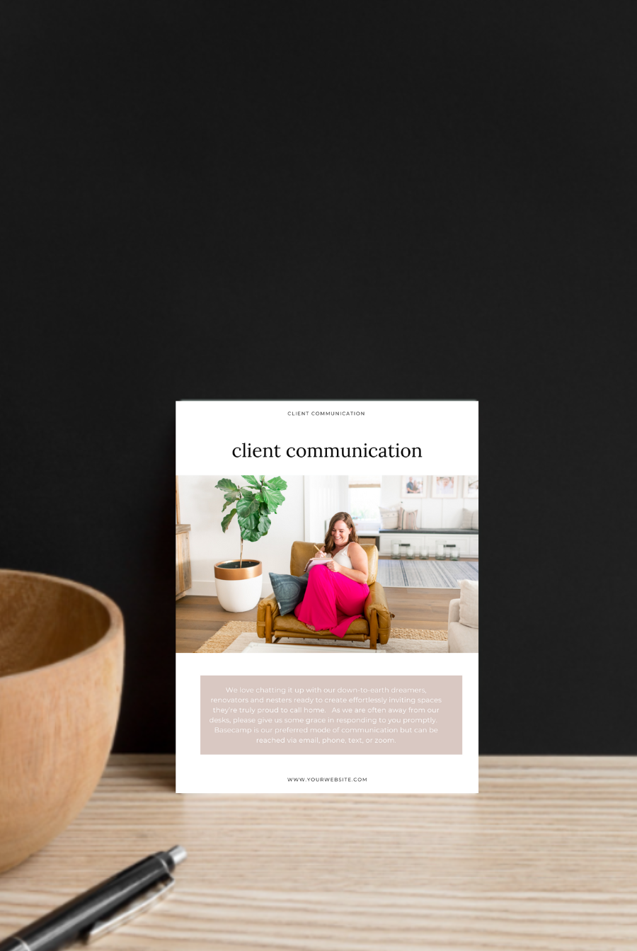 Client Communication Template — ASR Design Studio