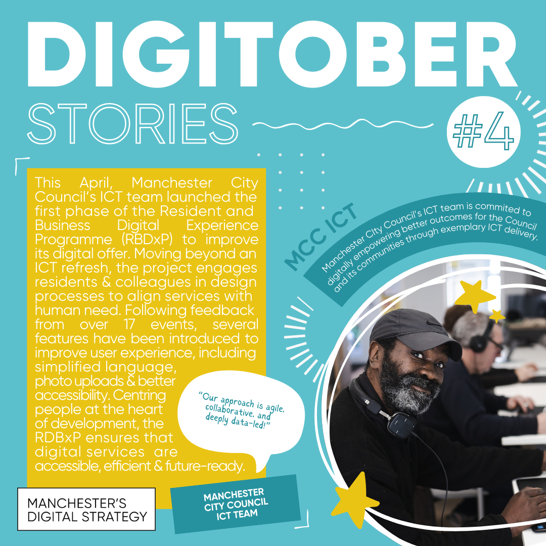 Digitober Stories: How Manchester City Council’s ICT Team Is Building Better Digital Services ...