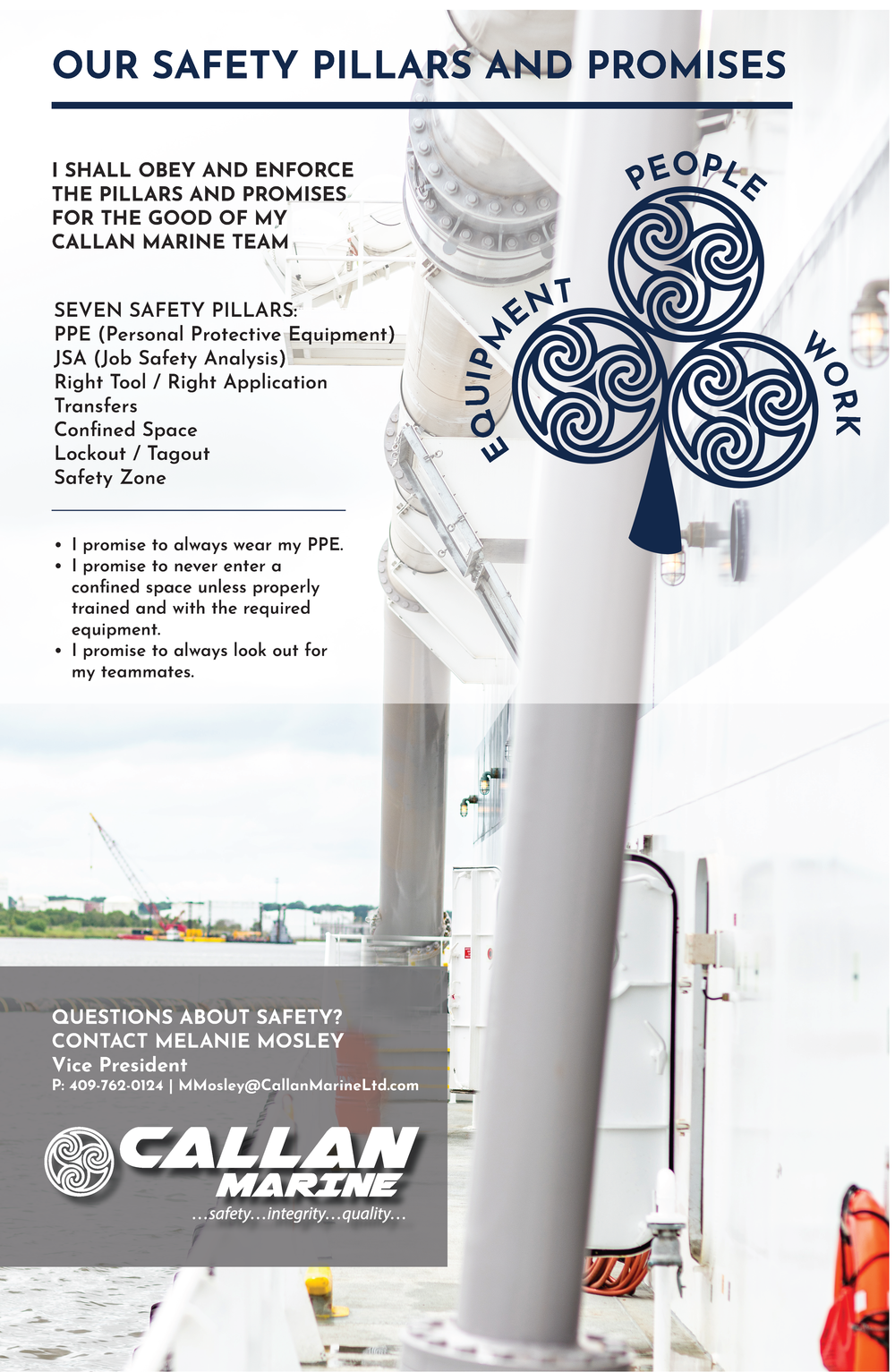 Safety Is First — Callan Marine
