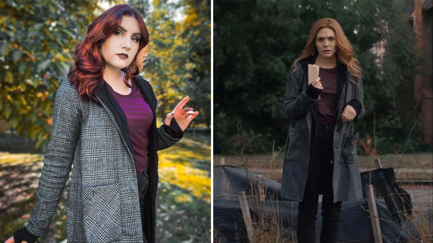 Recreating an outfit from WandaVision (no sewing required!) — Alyssa ...
