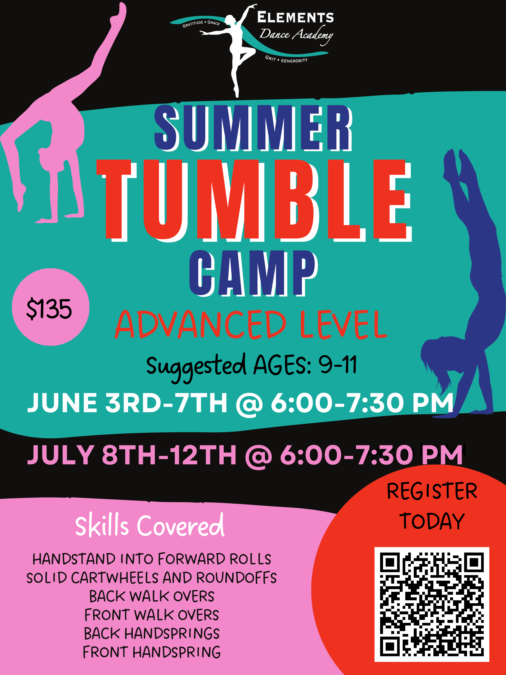 Summer Classes Elements Dance Academy