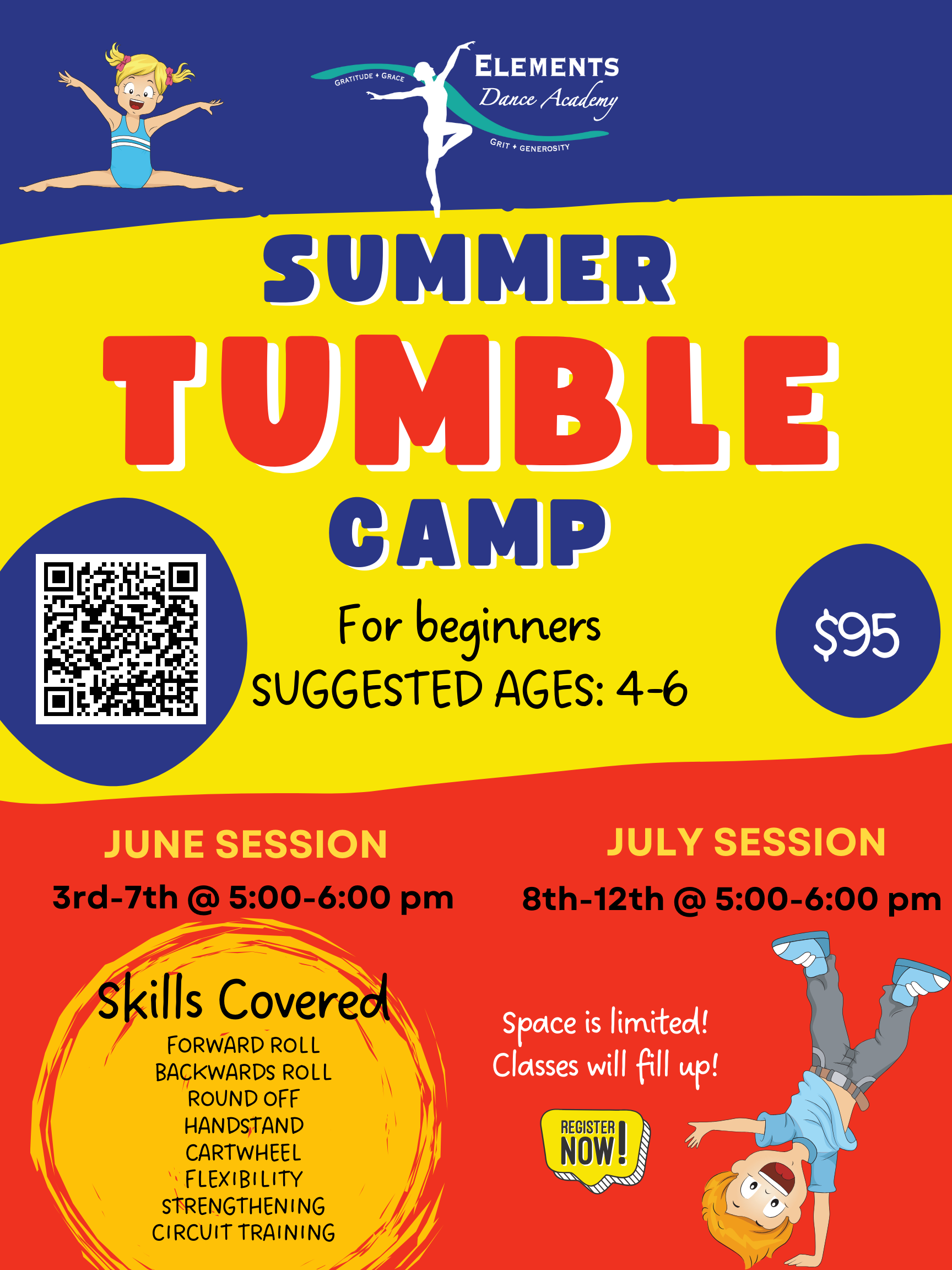 Summer Classes Elements Dance Academy