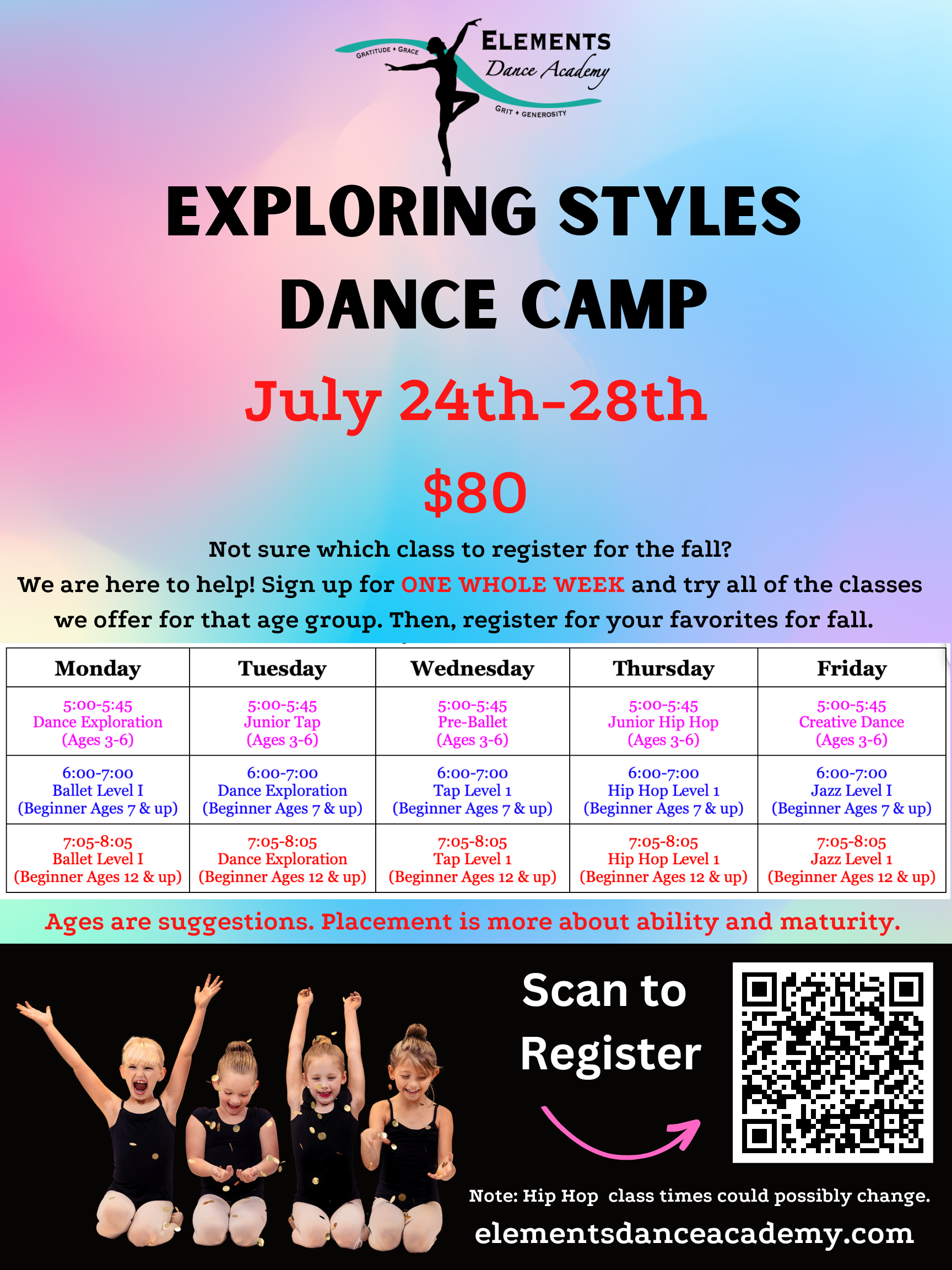 General 2 — Elements Dance Academy