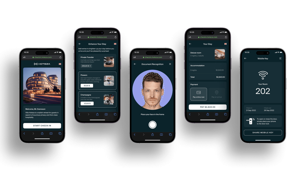 Hoteza Check-In — Siemlus