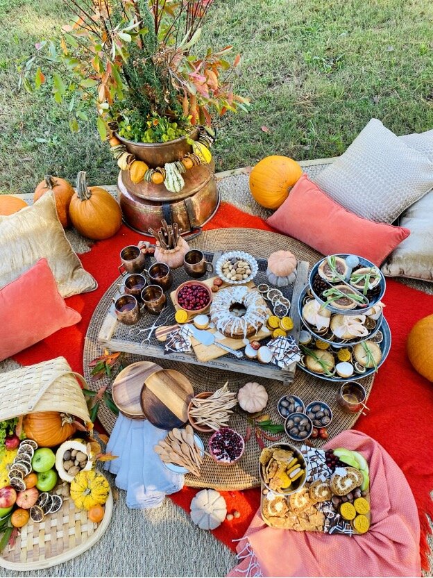 Open Air Thanksgiving Picnic in the Orchard — Carmen Johnston Gardens