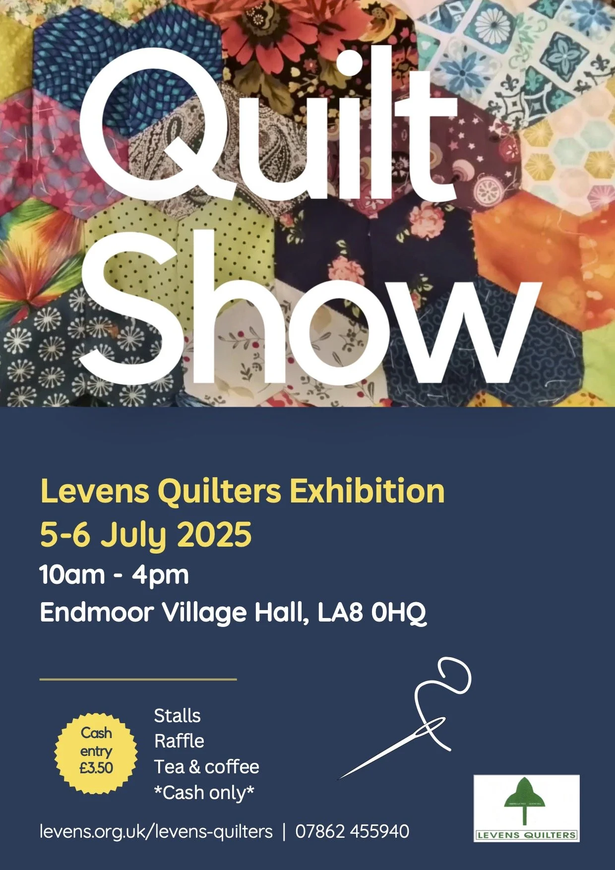 Levens Quilters present 2025 Quilt Show — Levens Village