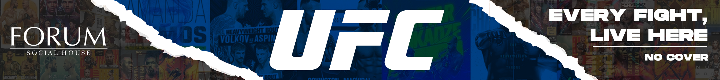 UFC & BOXING — Forum Social House