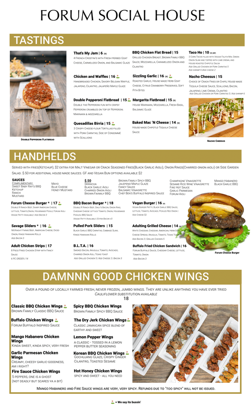 Food — Forum Social House