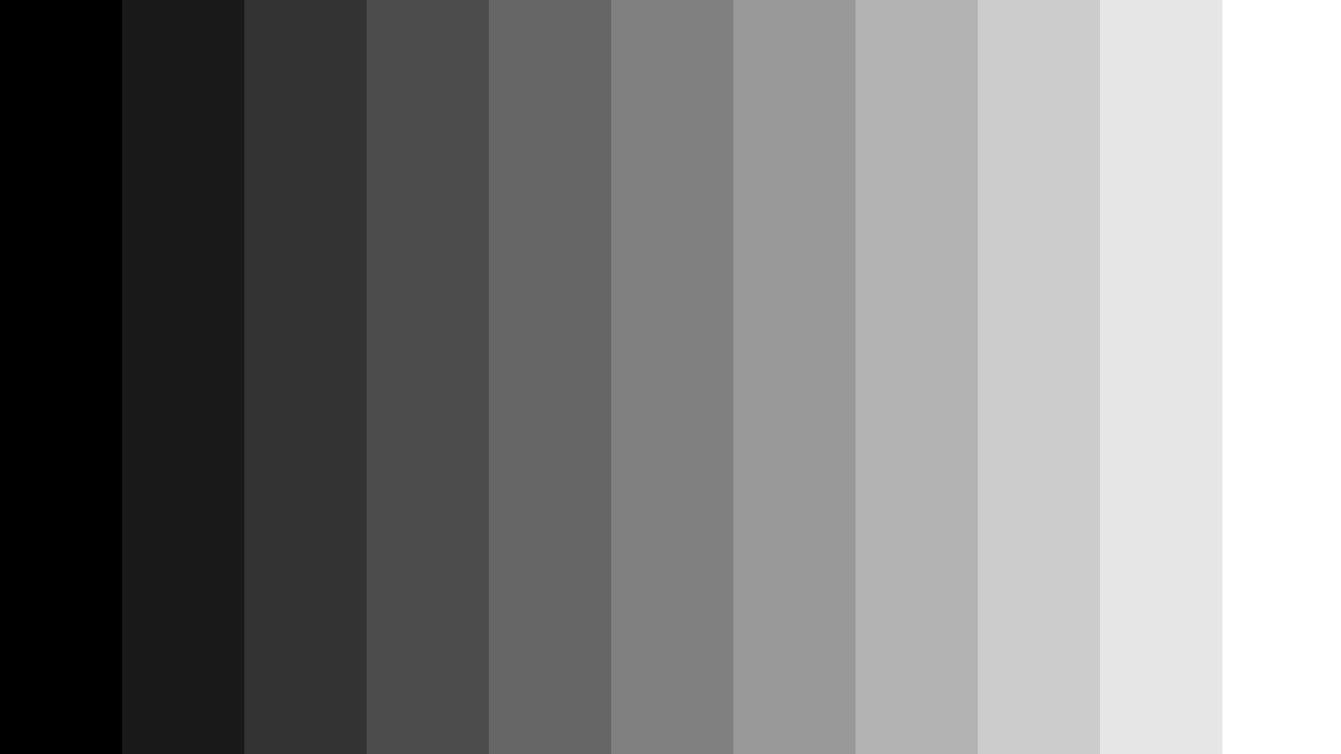 10 Step Grayscale Chart