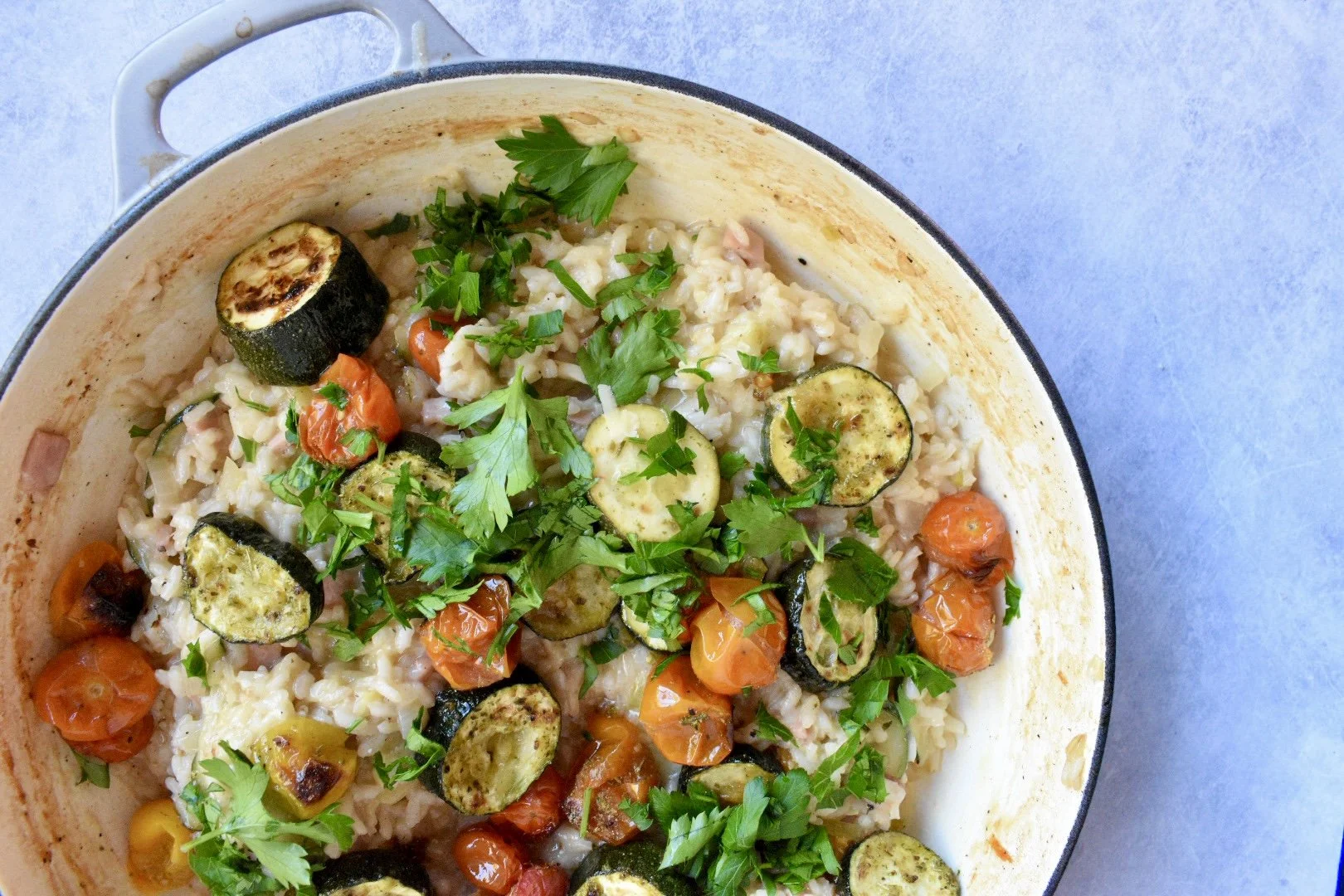 CREAMY OVEN BAKED RISOTTO — Wholesome by Sarah